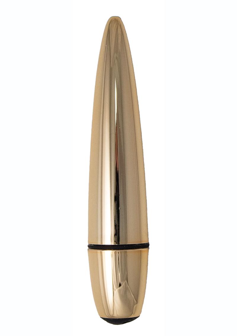 Exciter Rechargeable Bullet Vibe - Gold - Love Bound