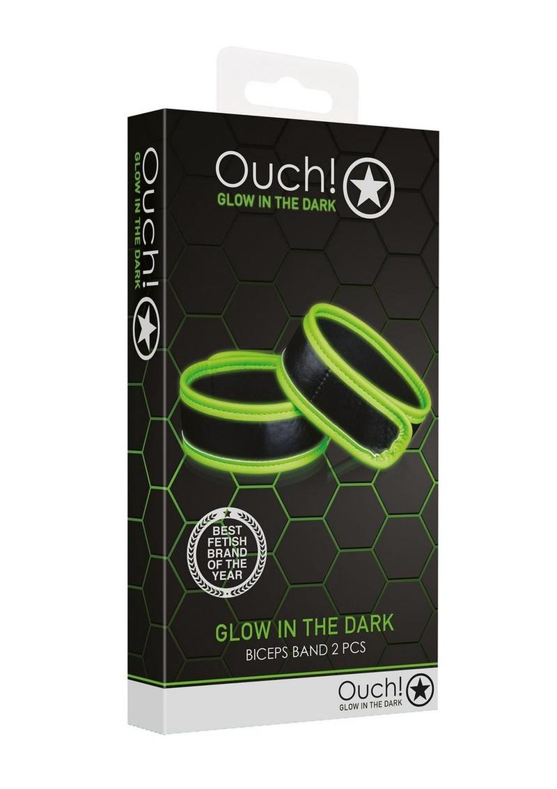 Ouch! Biceps Band Glow in the Dark - Green - Love Bound