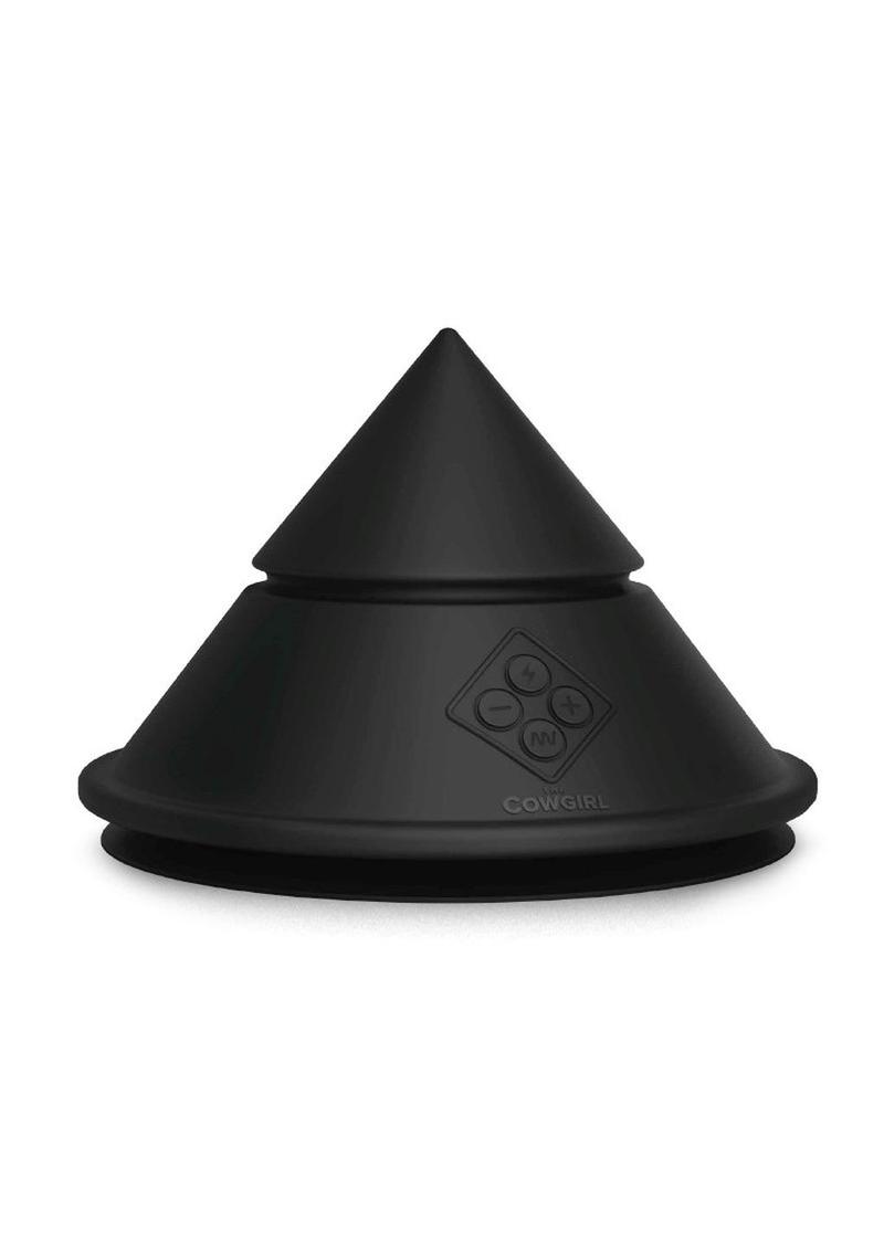 Cowgirl Cone Silicone Attachment - Black - Love Bound